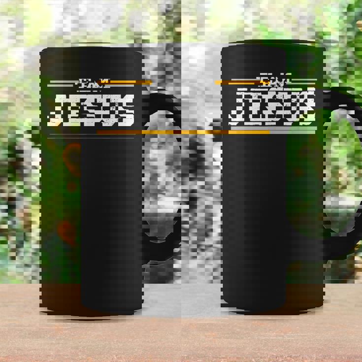 Team Jesus Christ Chrisitian Catholic Orthodox God Coffee Mug - Monsterry