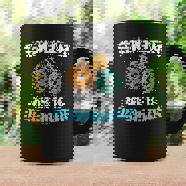 Team Work Makes The Dream Work Teamwork Coffee Mug - Monsterry AU