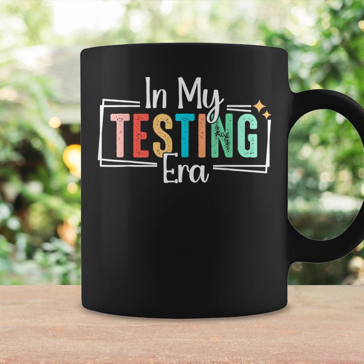 In My Testing Era Testing Day Teacher Test Day Coffee Mug | Mazezy