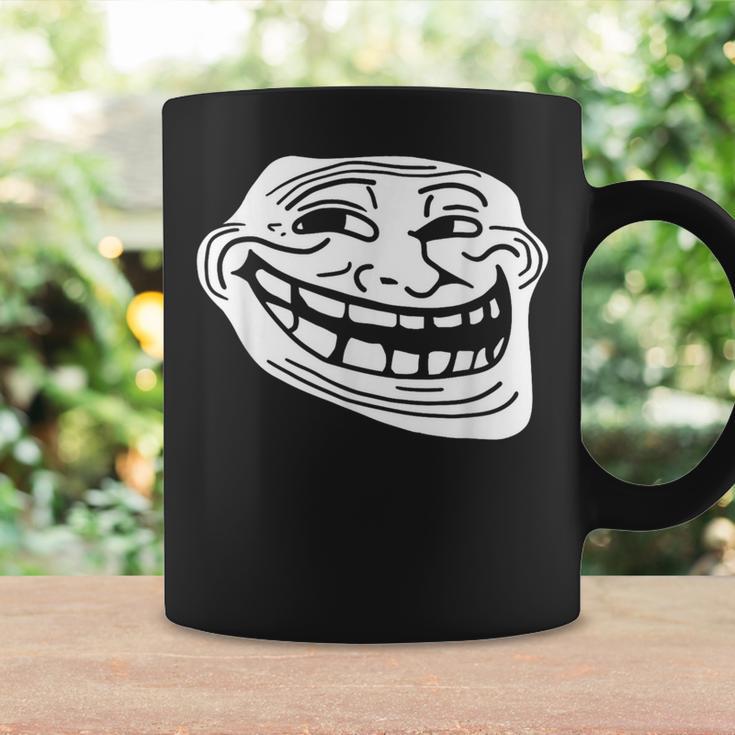 Troll Face Meme Dank Meme Troll Face Coffee Mug - Monsterry