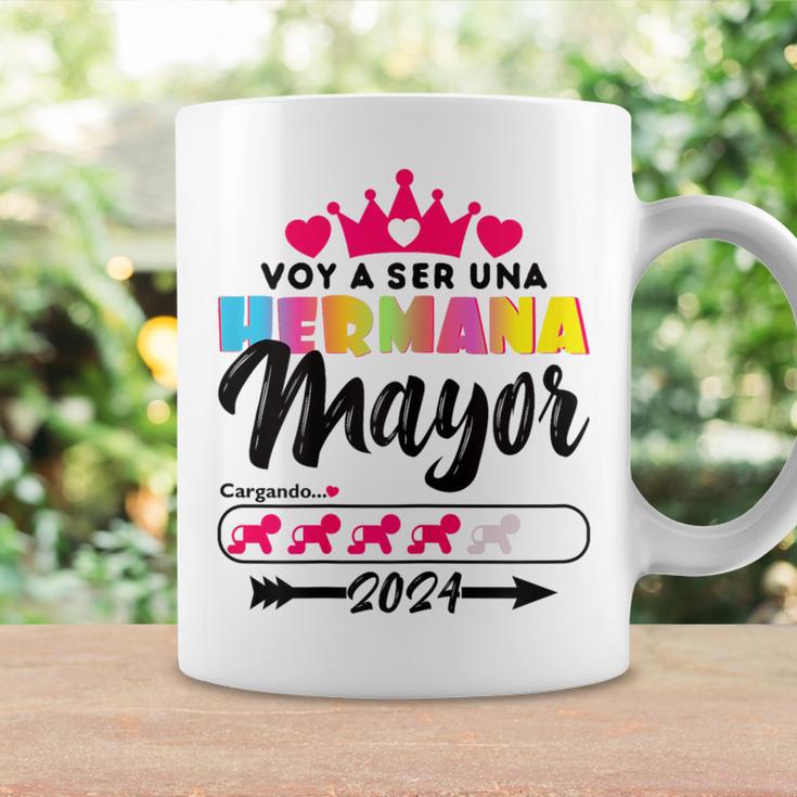 Anunciaroy A Ser Una Hermana Mayor 2024 Taza de café - Regaloses