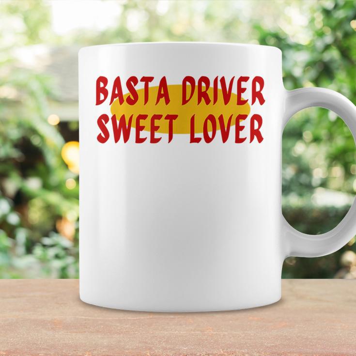 Basta Driver Sweet Lover Jeepney Signage Coffee Mug - Monsterry AU