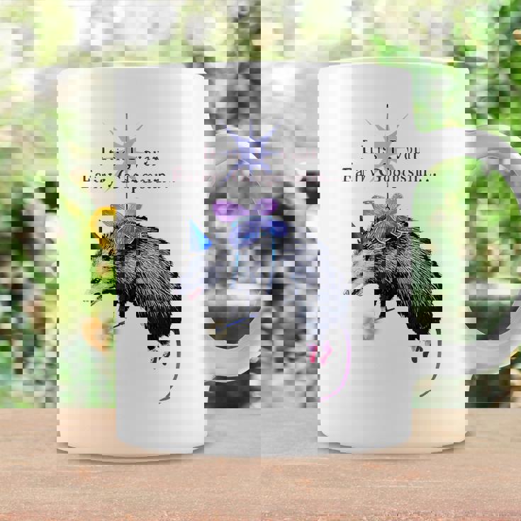 It Is I Your Fairy God Possum Opossum Coffee Mug | Mazezy