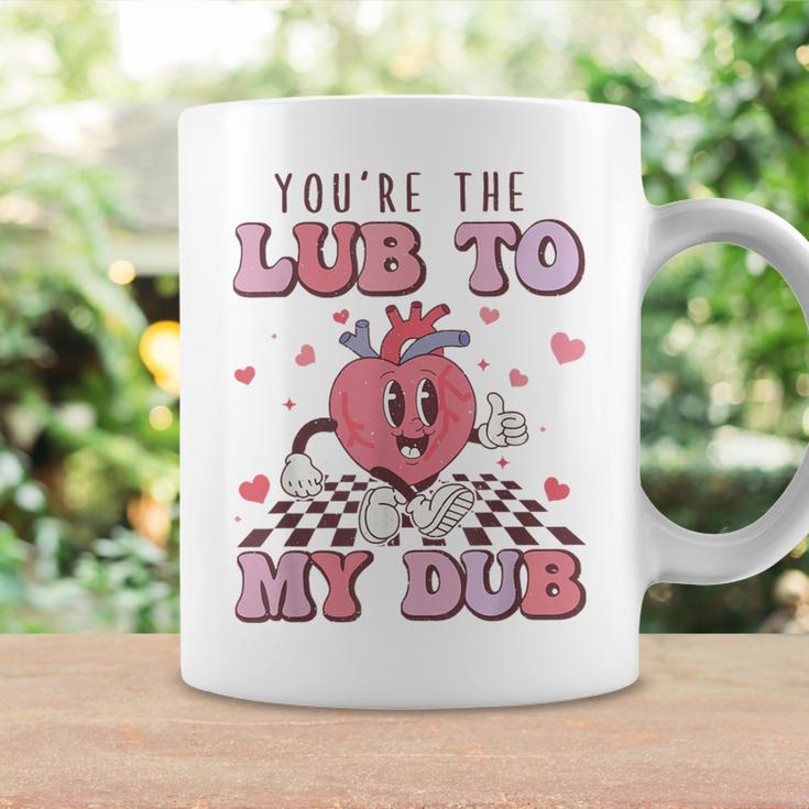 Retro You're The Lub To My Dub Cvicu Nurse Valentine Cardiac Coffee Mug ...