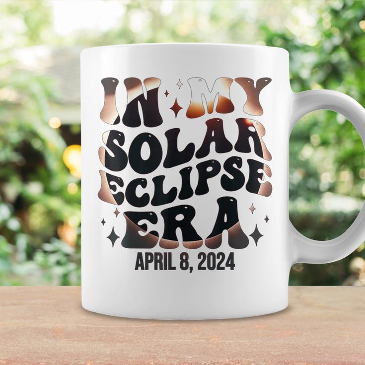 In My Solar Eclipse Era Total Solar Eclipse 2024 Groovy Coffee Mug | Mazezy