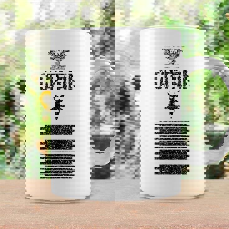 Us Navy Captain Rank Boating Bar Star Eagle Yacht Coffee Mug - Monsterry