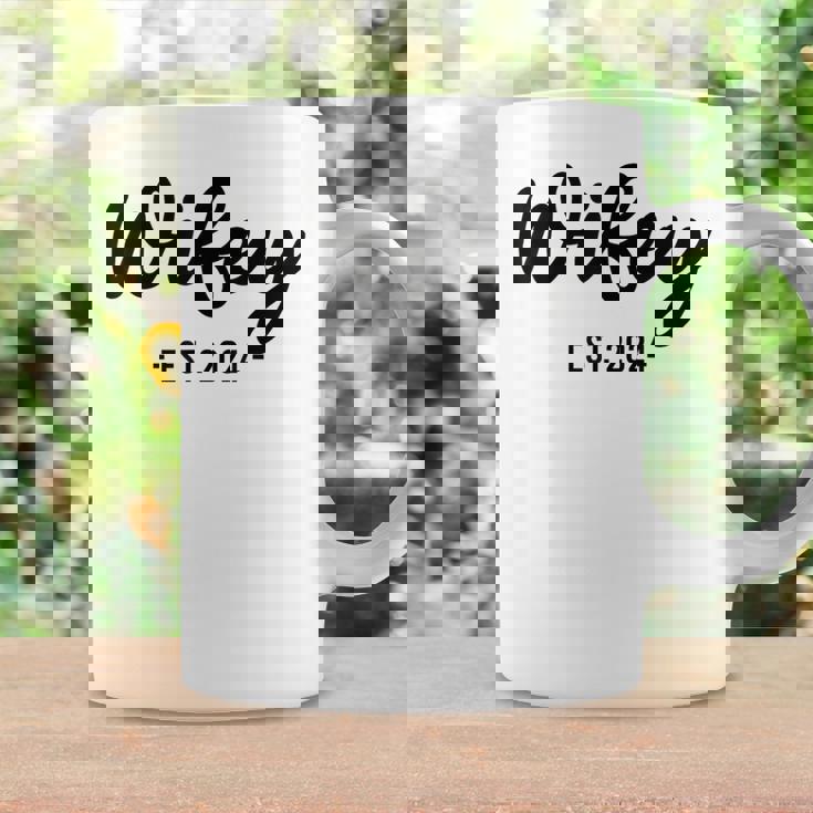 Wife Est 2024 Just Married Honeymoon Husband Wedding Couple Coffee Mug ...