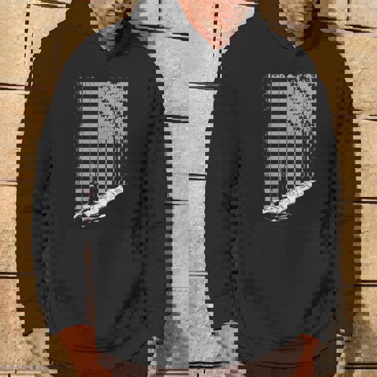 American Submariner Flag Patriotic Submarine Veteran Hoodie - Monsterry