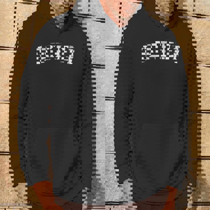 Father Classic Bold Font Father's Day Father Hoodie | Mazezy