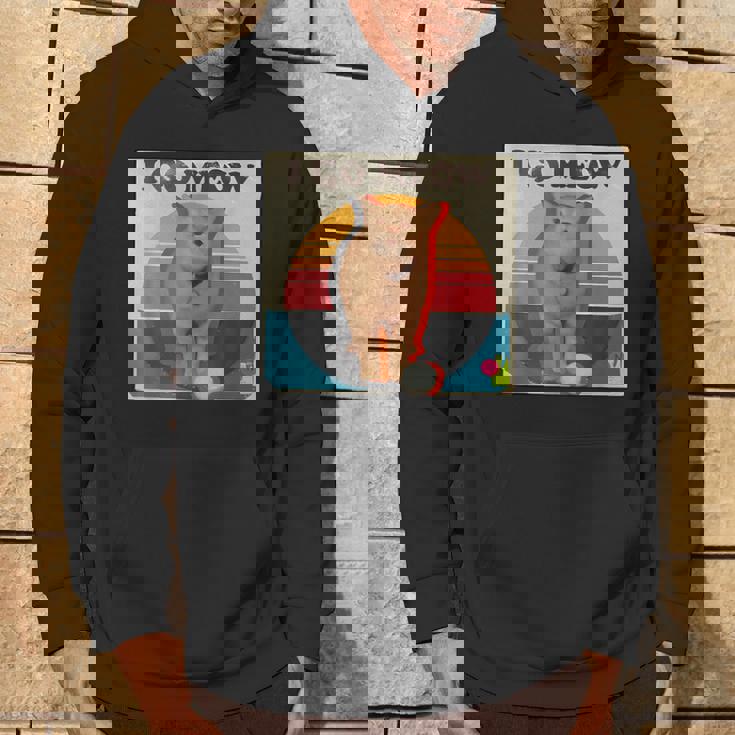 I Go Meow Singing Cat Meme Hoodie | Mazezy