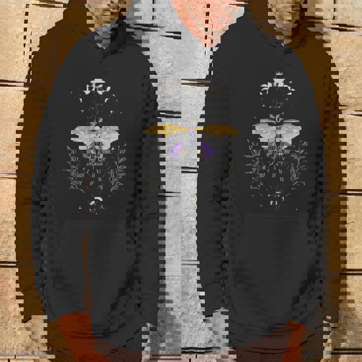 Nonbinary Luna Moth Cottagecore Lgbt Pride Flag Transgender Hoodie ...