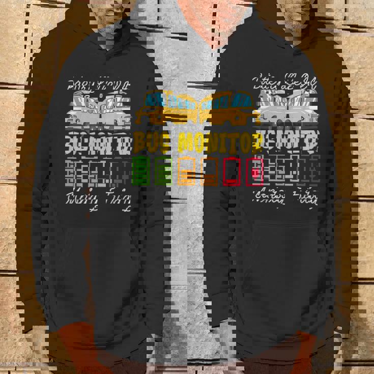 School Bus Monitor Bus Aide Attendant Bus Monitor Hoodie - Seseable