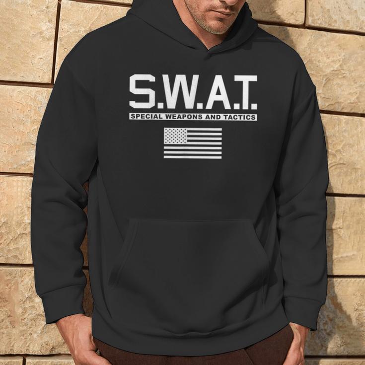 Swat Special Weapons And Tactics Police SWAT Hoodie - Monsterry