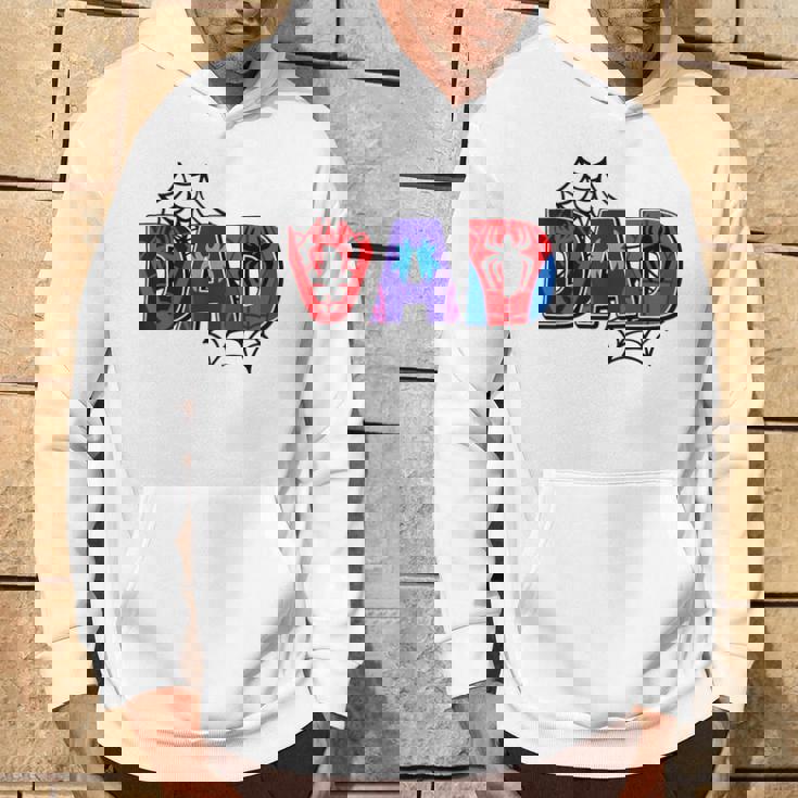 Spider Dad For Male Parents Spider Love Hoodie - Seseable