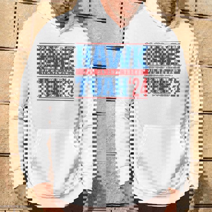 Hawk Tuah Mem Viral Western Video Humor Country Accent Hoodie - Seseable