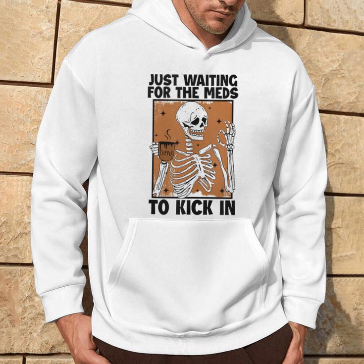 Just Waiting For The Meds To Kick In Spoonie Disabled Hoodie | Mazezy