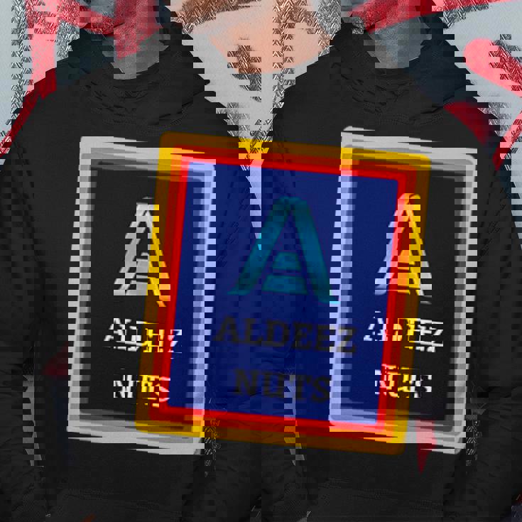 Aldeez Nuts Meme Deez Nuts Corner Logo Hoodie - Monsterry
