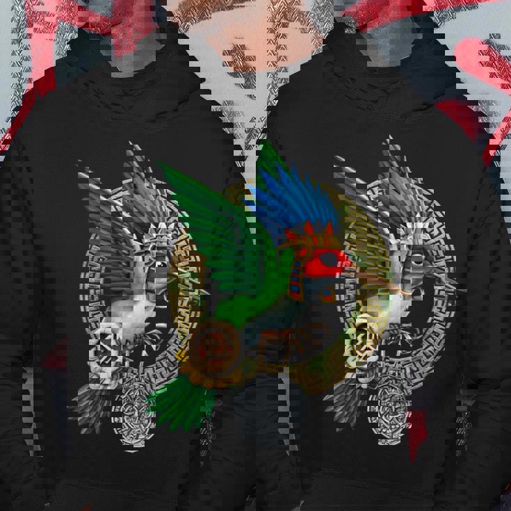 Aztec God Huitzilopochtli Hummingbird Mayan Colibri Bird Hoodie - Thegiftio