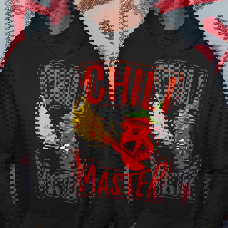 Chili Master Food Contest Cook Off Red Pepper Hoodie - Monsterry