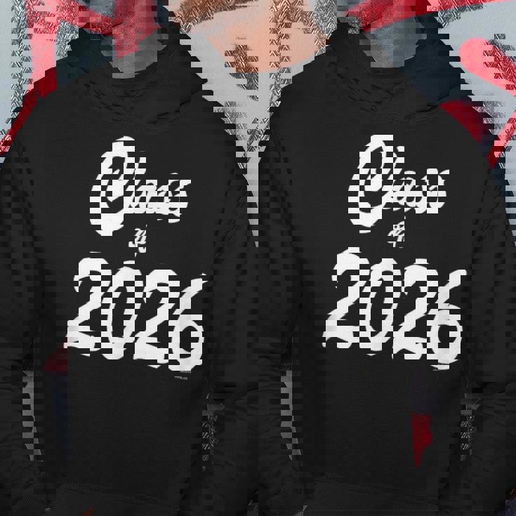 Class Of 2026 Graduation School Spirit Her Senior Class Hoodie - Monsterry