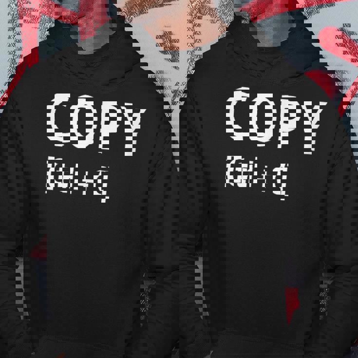 Copy From Cut & Paste Collection Hoodie - Monsterry