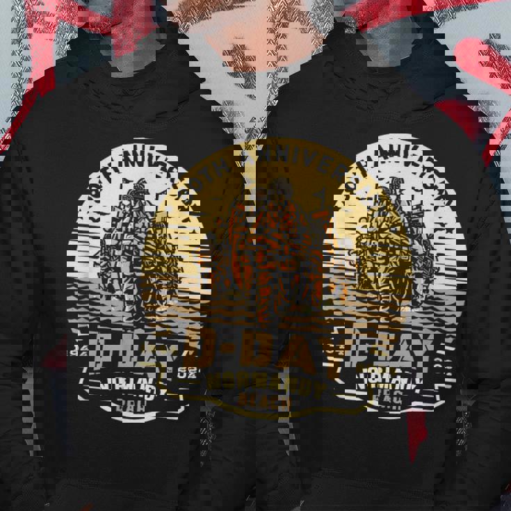 D Day Normandy Landings 80Th Anniversary Normandy Beach Hoodie | Mazezy