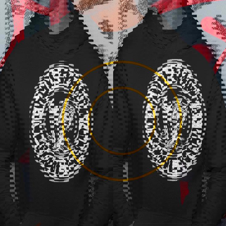 Daddy Grandpa Mechanic Legend Car Guy Dad Mechanic Hoodie - Monsterry