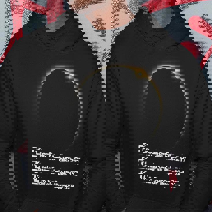 Eclipse Checklist Total Solar Eclipse 2024 Annular Eclipse Hoodie ...
