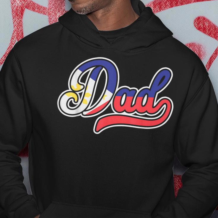 Father's Day For Filipino Dad Philippines Flag Hoodie - Monsterry