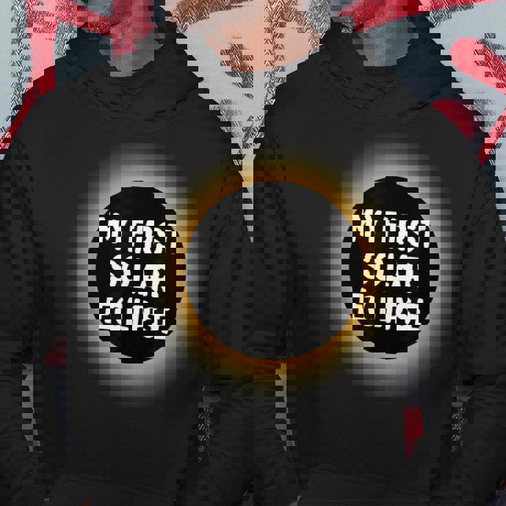 My First Solar Eclipse 8 April 2024 Total Solar Eclipse Hoodie ...