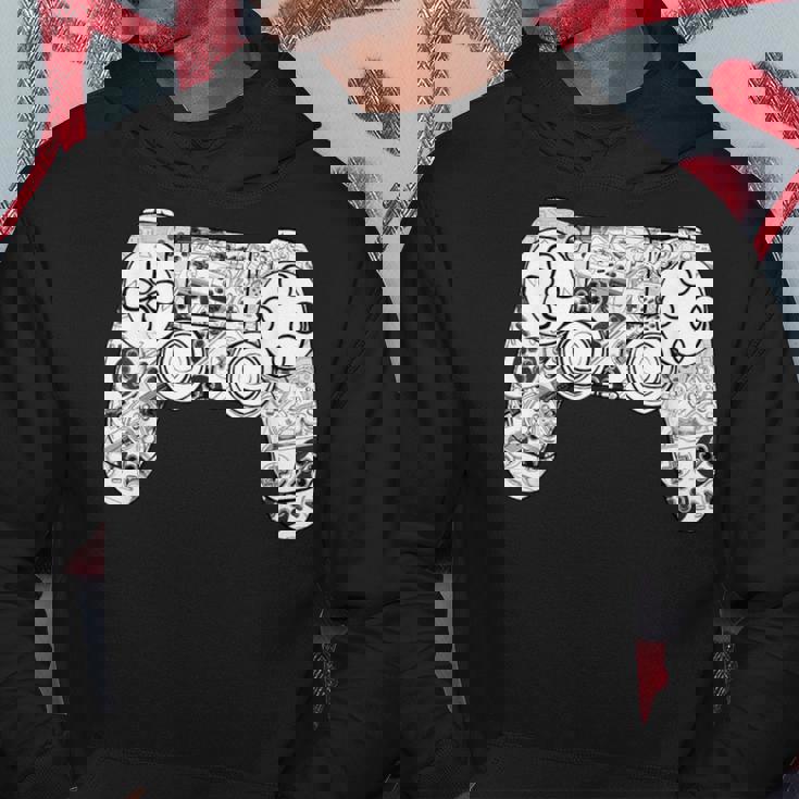 Gamer Gaming For Boys Video Game Controller Hoodie - Monsterry