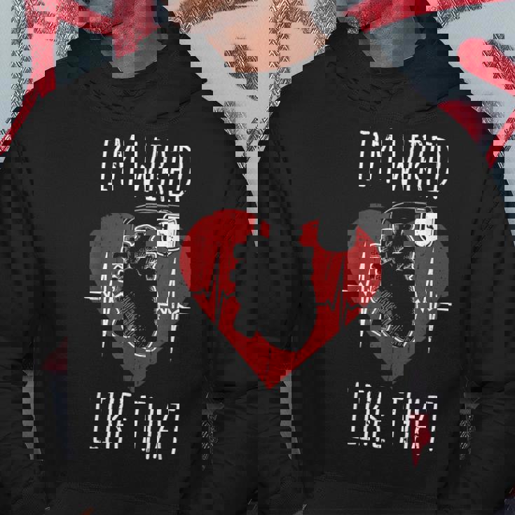 I'm Wired Like That Icd Surgery Cardiac Pacemaker Hoodie - Monsterry
