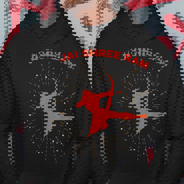 Lord Rama Diwali God For Indian Hindus Jai Shree Ram Hoodie - Monsterry