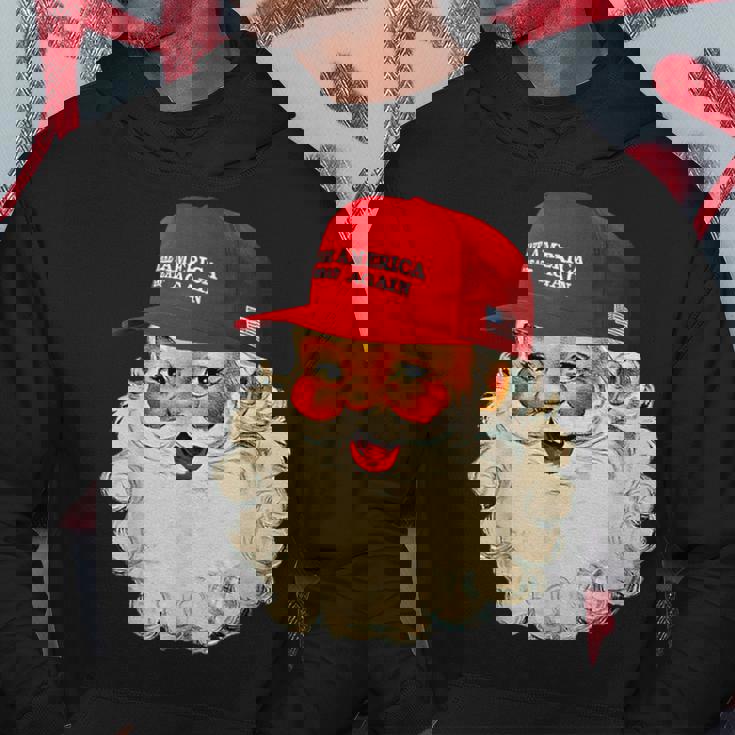 Maga Santa Make America Great All Over Again Magaa Hoodie - Monsterry