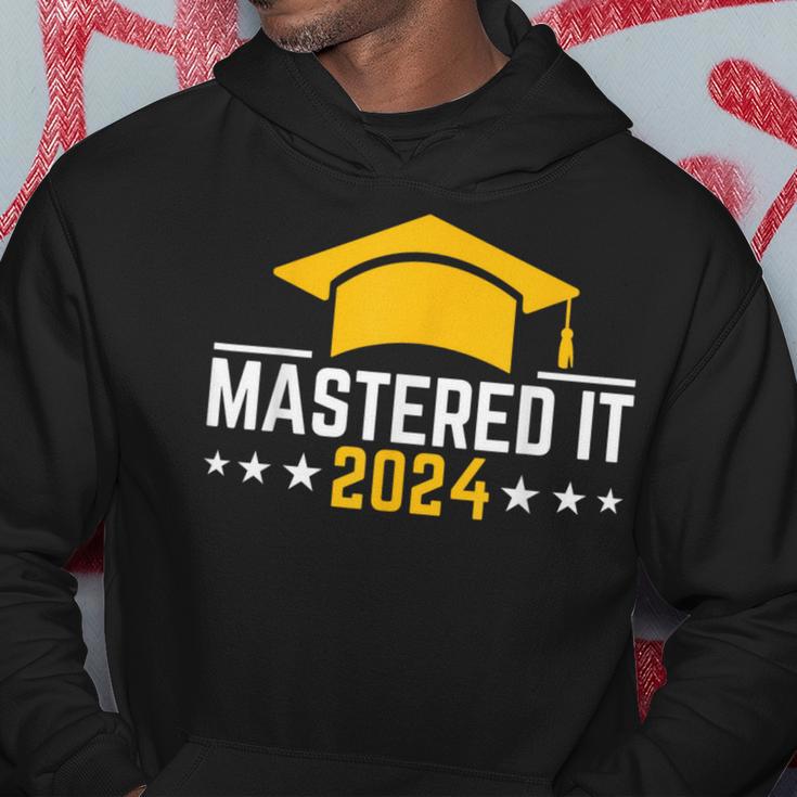 Masters Degree Graduation Mastered It 2024 Hoodie | Mazezy