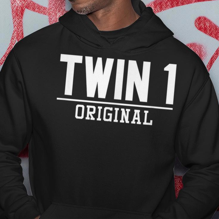 Original Spare Parts Identical Twins Matching Hoodie - Monsterry