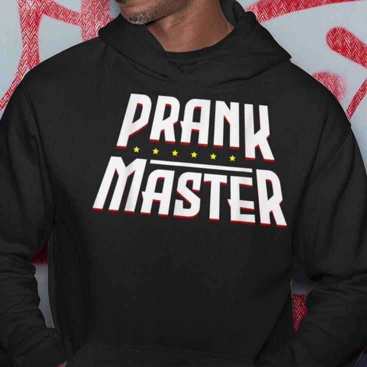 Prank Master Prankster Trickster Jokes April Fools Pranking Hoodie ...