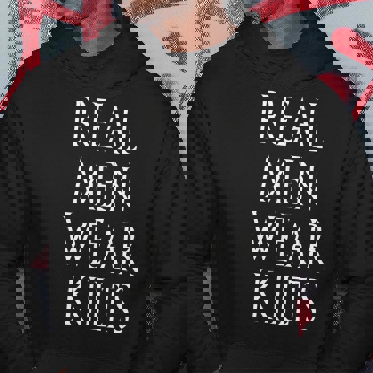 Real Wear Kilts Scottish Irish Kilt Humor For Men Hoodie - Monsterry