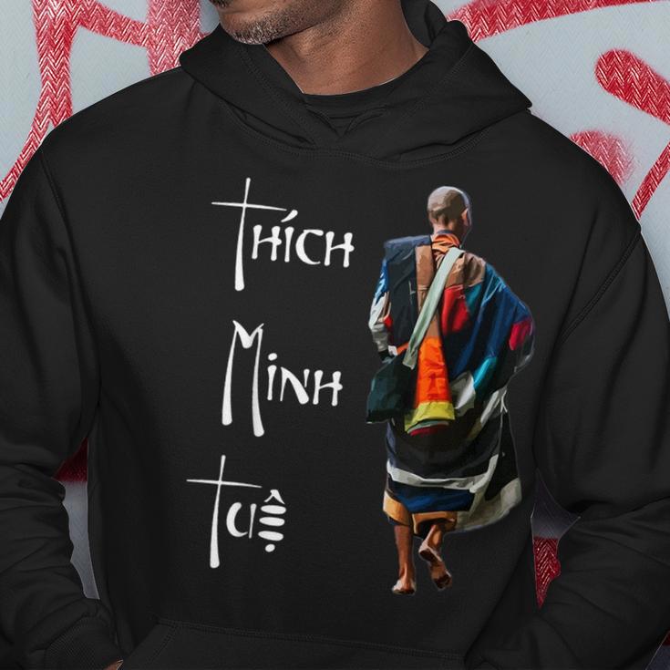 Thich Minh Tue Buddhist Monk Spiritual Journey Vietnam Hoodie | Mazezy