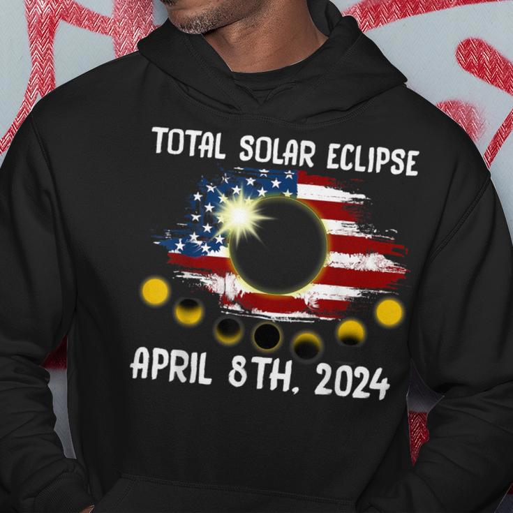 Total Solar Eclipse April 8Th 2024 Astronomy Womens Hoodie - Seseable