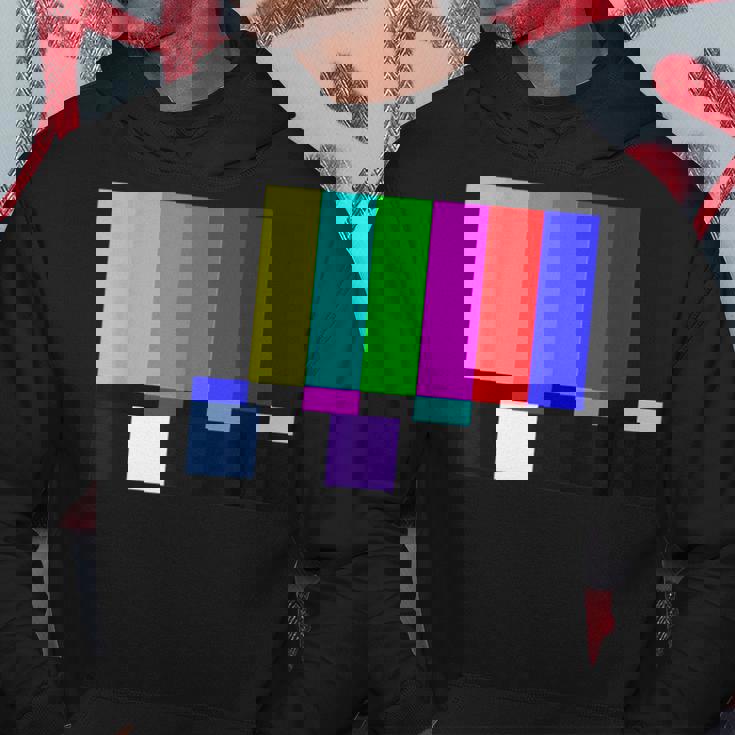 Tv Test Pattern Test Card Pal Ntsc Tv Test Pattern Hoodie - Monsterry