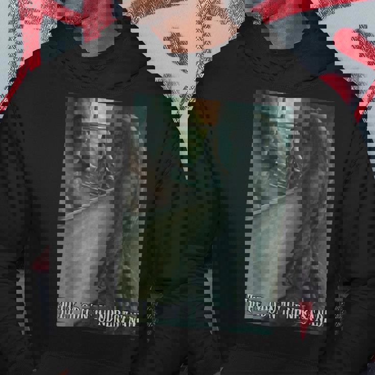 Werewolf Ripping Meme Alpha Wolf Werewolf Literally Me Hoodie - Seseable