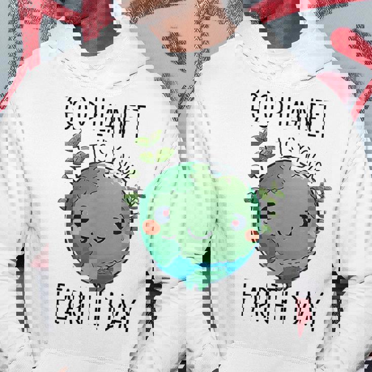 Go Planet It's Your Earth Day 2024 54Th Anniversary Planet Hoodie ...