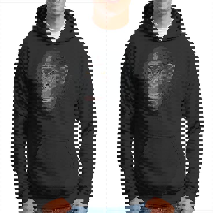 Bonobo Face Hoodie | Mazezy