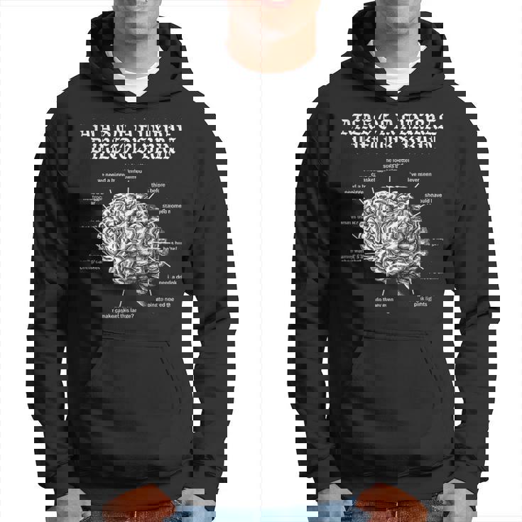 Funeral Director Embalm Embalming Death Dead Brain Hoodie - Monsterry