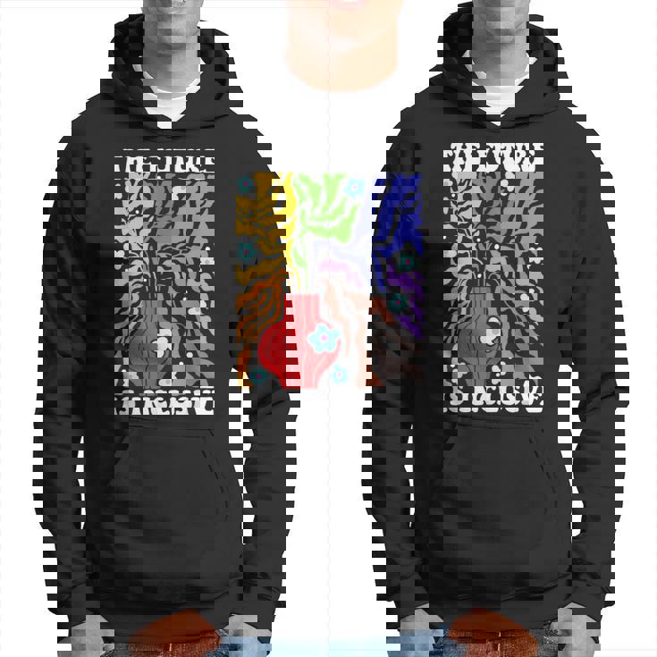 The Future Is Inclusive Lgbt Flag Human Rights Pride Month Hoodie ...