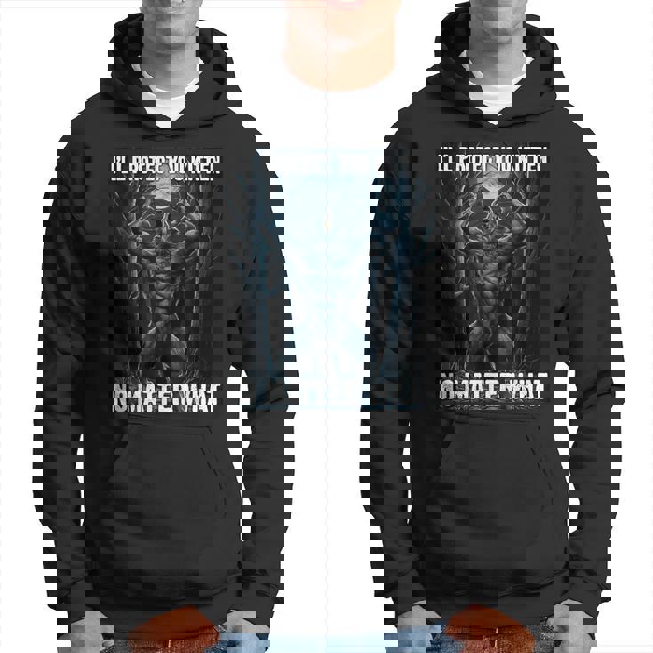 I'll Protect You Kitten No Matter What Alpha Wolf Werewolf T-Shirt | Mazezy