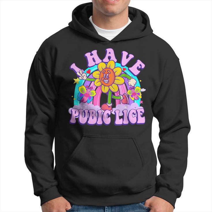 I Have Pubic Lice Offensive Inappropriate Meme Men's T-shirt Back Print ...