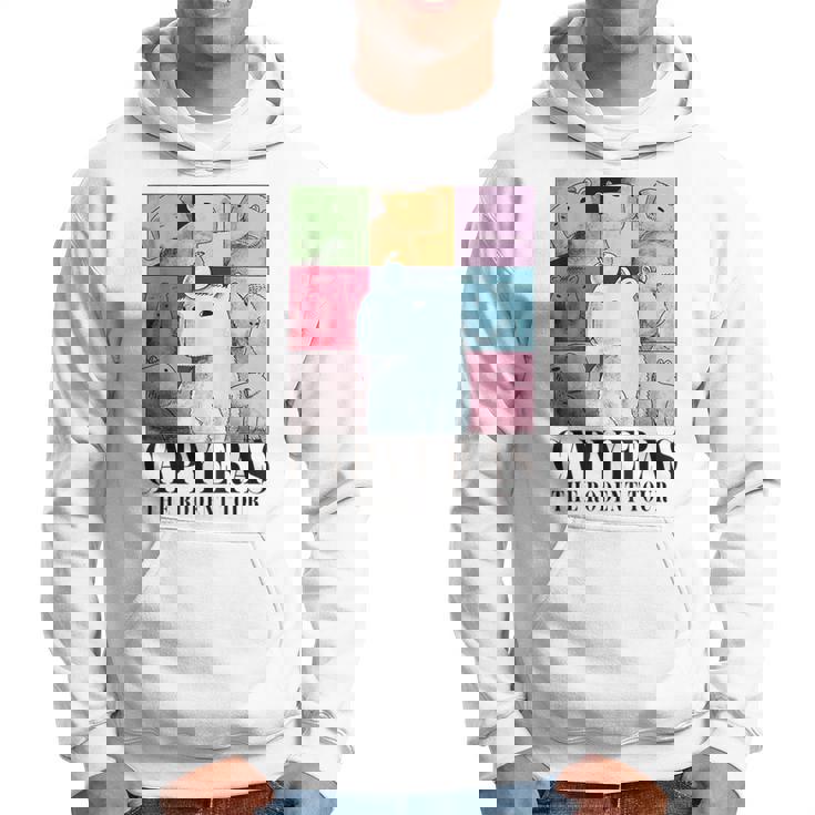 Capyeras Cute Capybara Color Concert Tour Cute Animals Hoodie | Mazezy