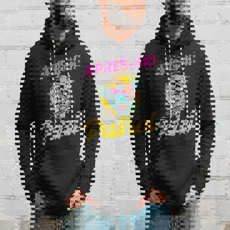 80S Retro Apres-Ski Patrol Wear 90S Skiing Hoodie | Mazezy